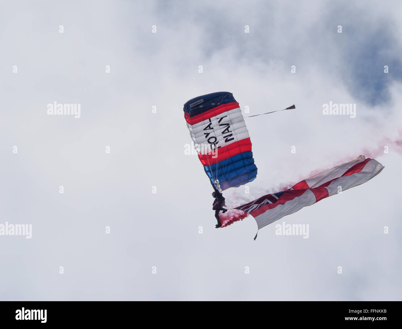 The royal navy parachute display team hi-res stock photography and ...