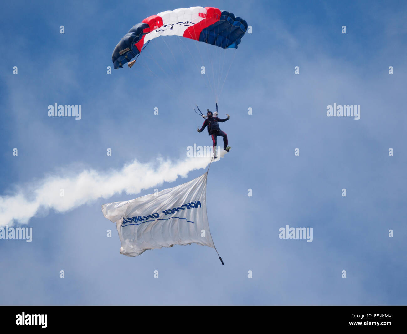 Royal Navy Parachute Team Stock Photo - Alamy