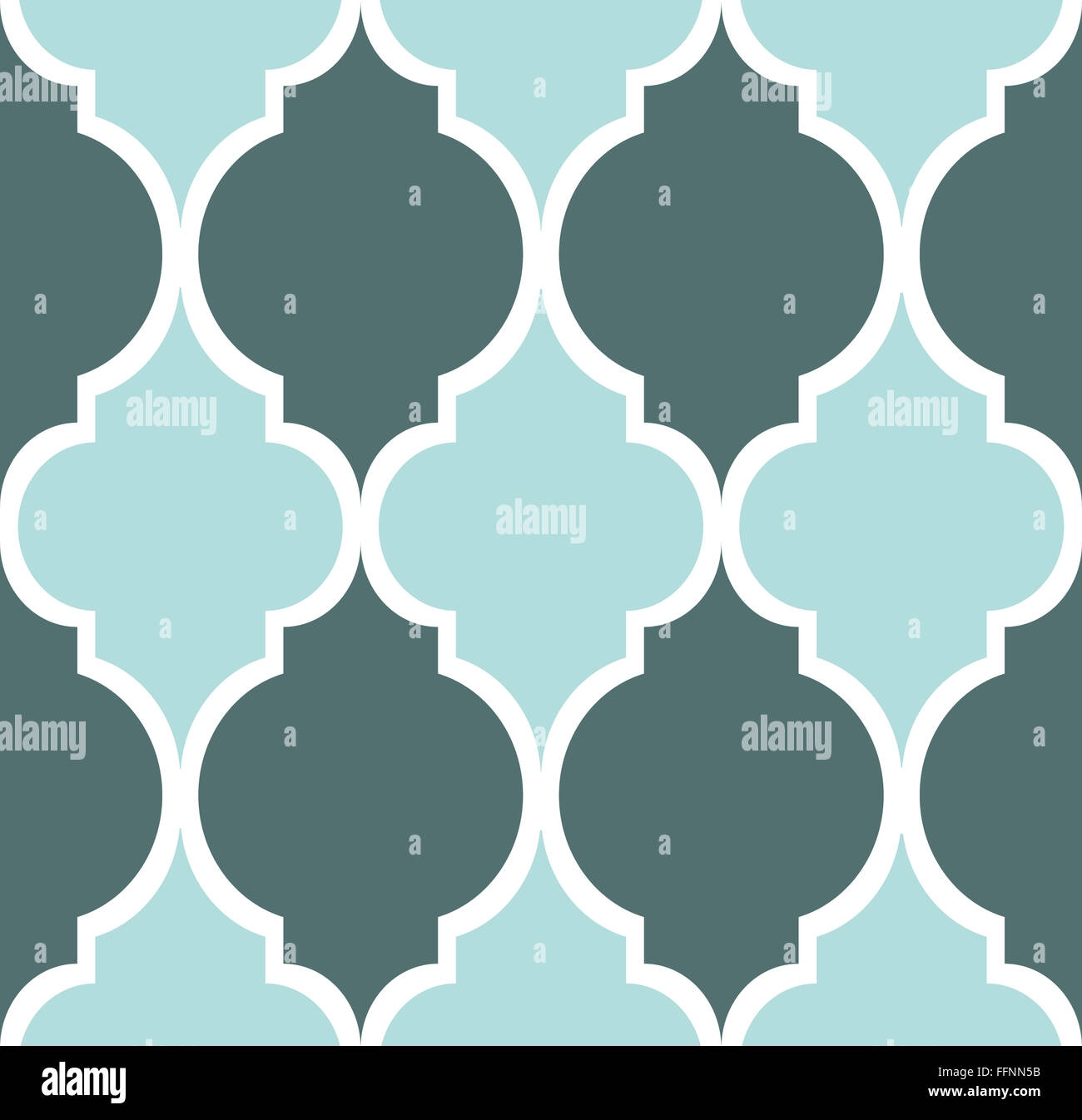 Blue green and white pattern hi-res stock photography and images - Alamy