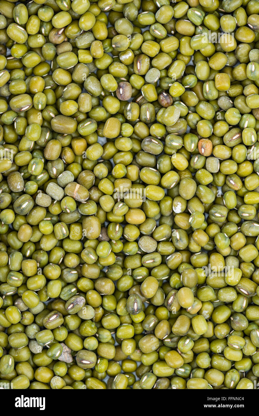 Mung Beans as detailed close-up shot for use as background or as ...