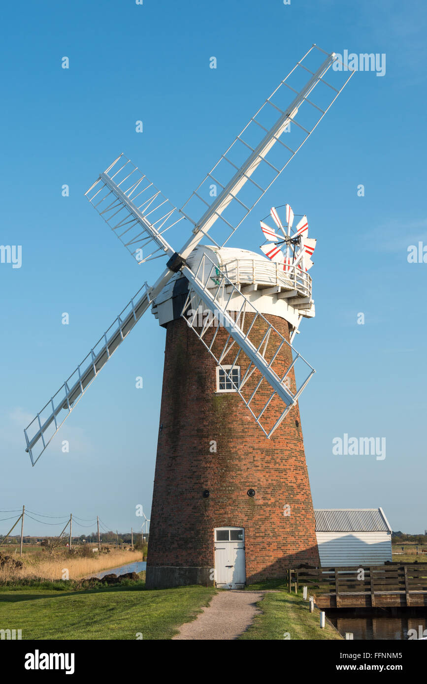 Horsey windpump, Horsey, Norfolk Broads Stock Photo - Alamy