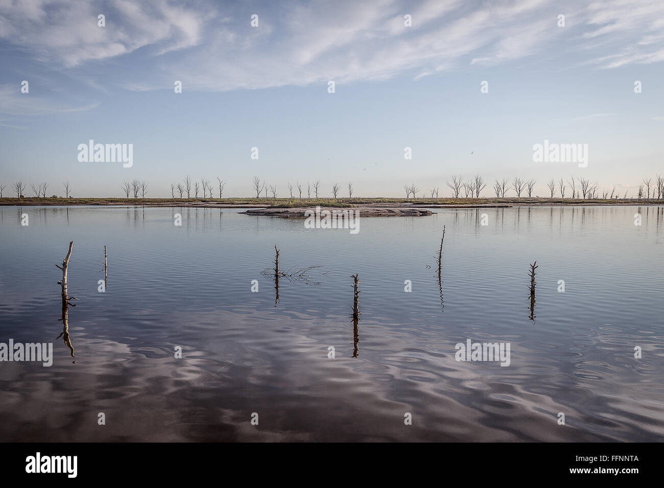 lake of Epecuen Stock Photo - Alamy