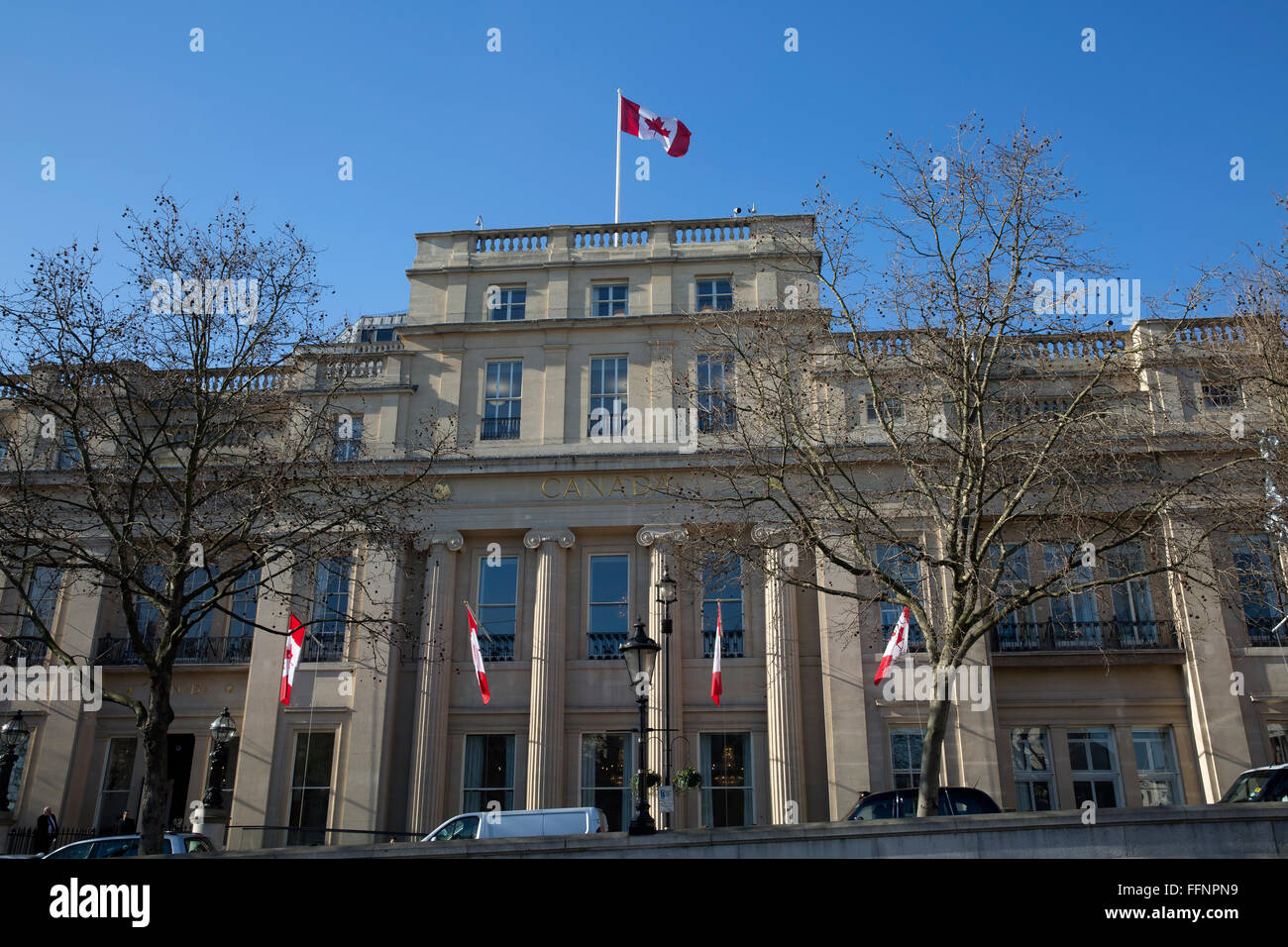 Canada House Trafalgar Square London Stock Photos & Canada House ...