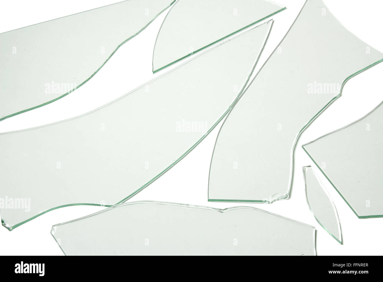 Broken glass pieces hi-res stock photography and images - Alamy