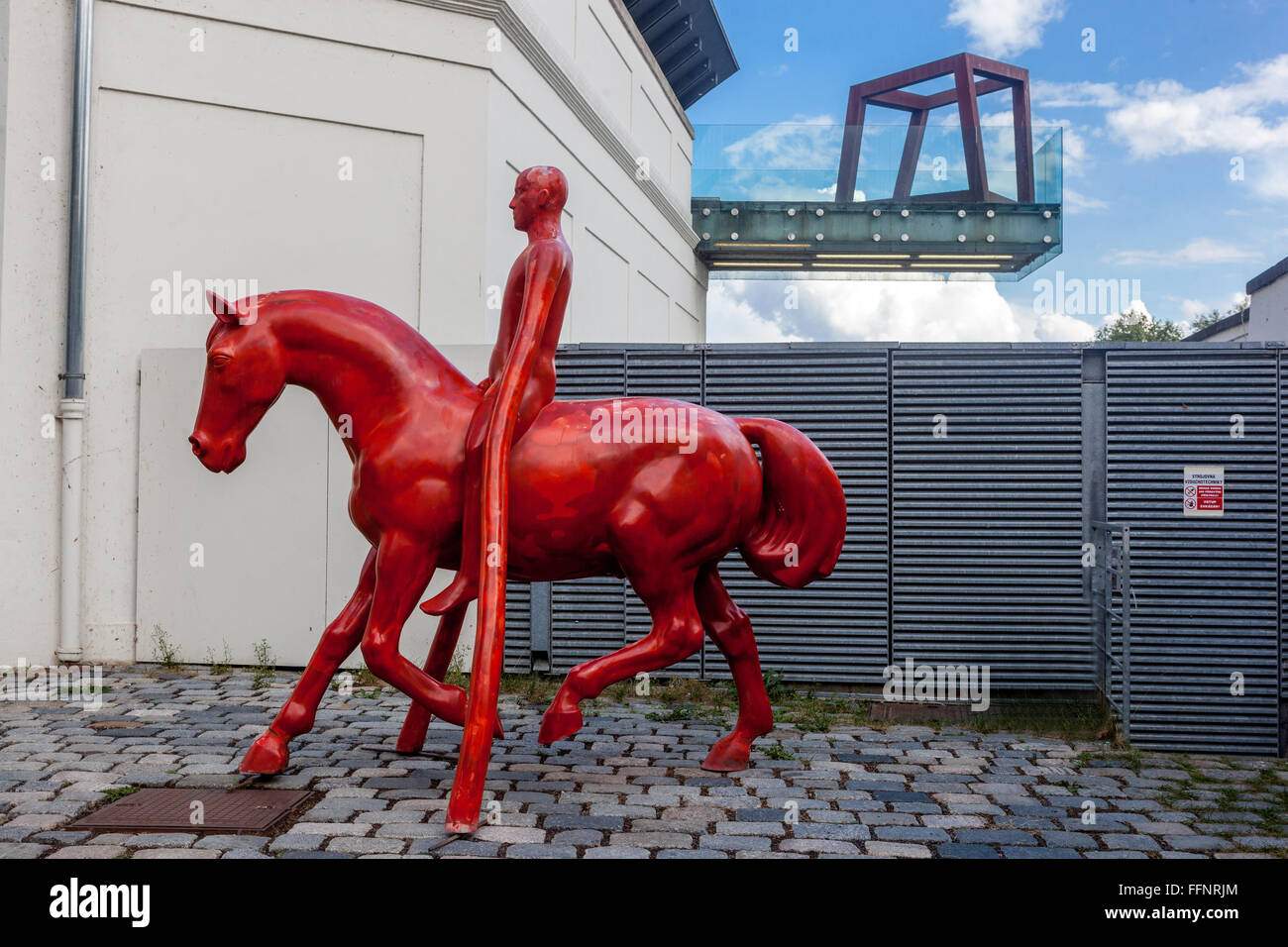 Prague Kampa Museum of Contemporary Art on Kampa Island Czech Republic ...