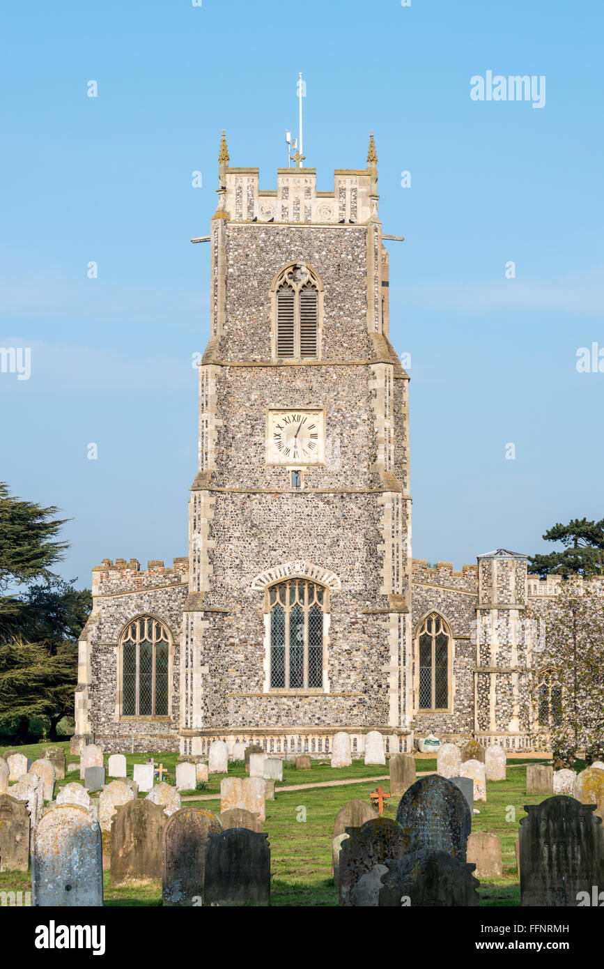 St. John's Church, Loddon, Norfolk Stock Photo - Alamy