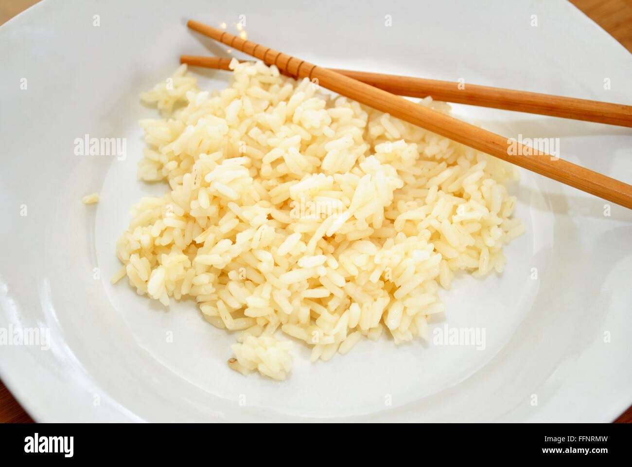 Plain white rice traditional hi-res stock photography and images - Alamy