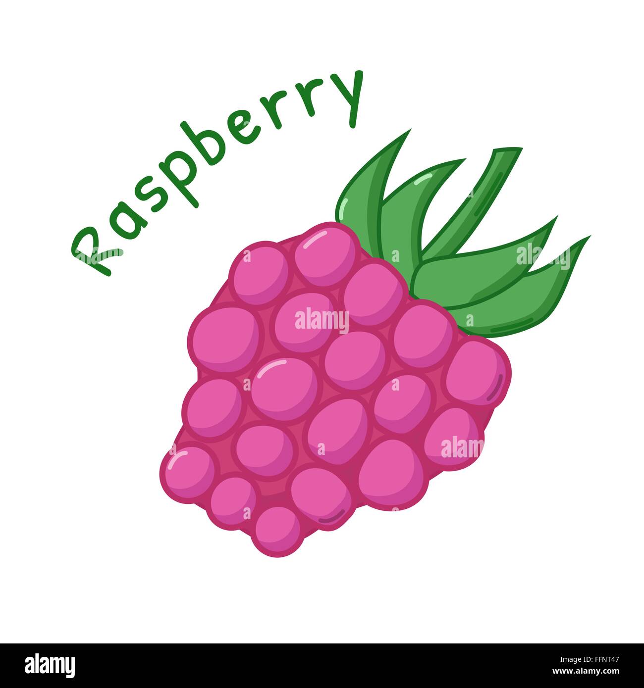 Raspberry Stock Vector Images - Alamy