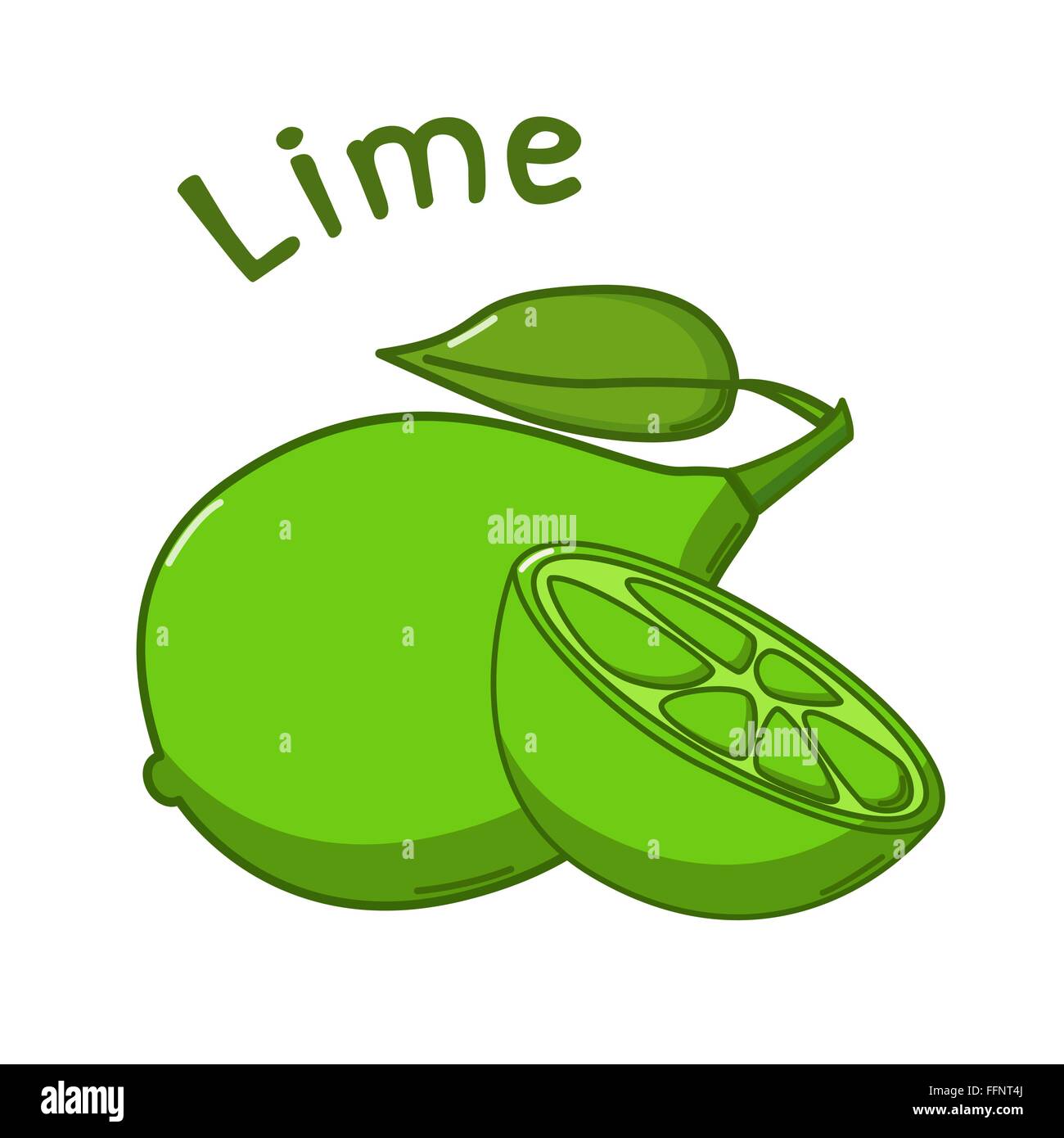 Lime Stock Vector Images - Alamy