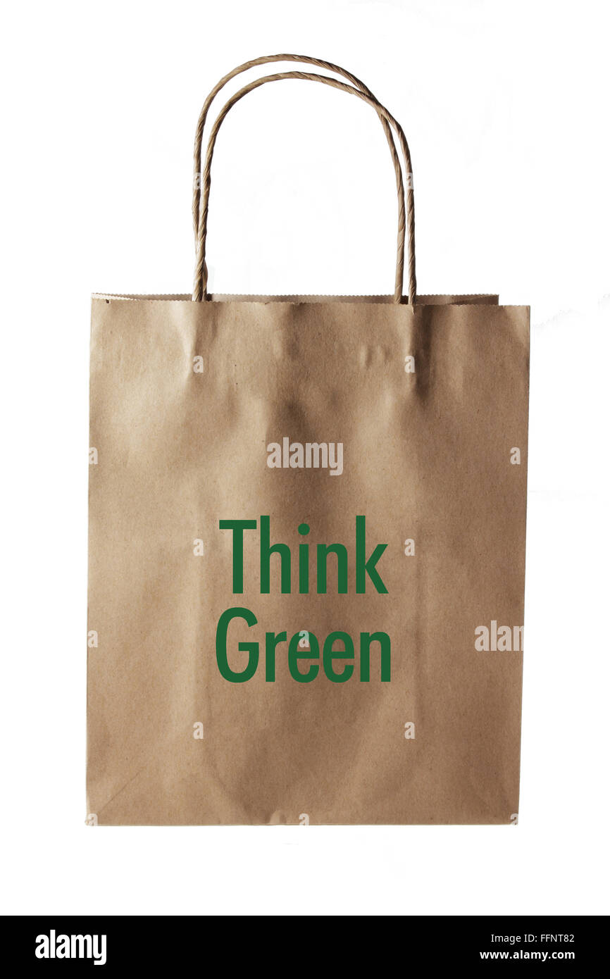 Brown Paper Bag Stock Photo - Alamy