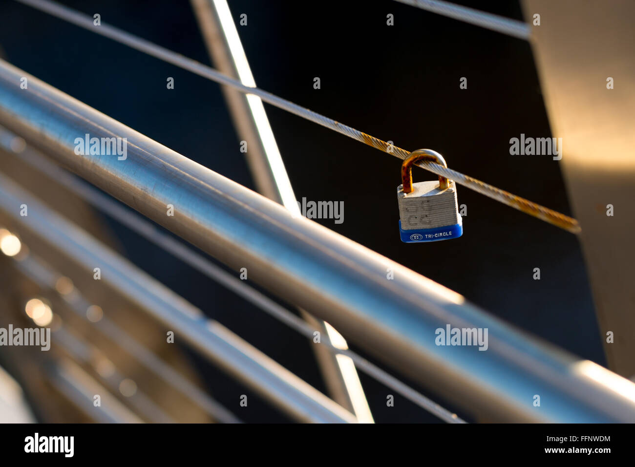 Padlock couple hi-res stock photography and images - Alamy