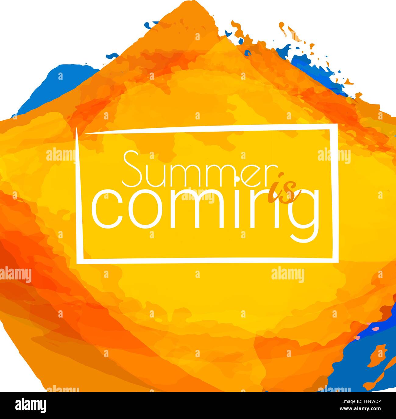 Summer is coming Stock Vector Image & Art - Alamy