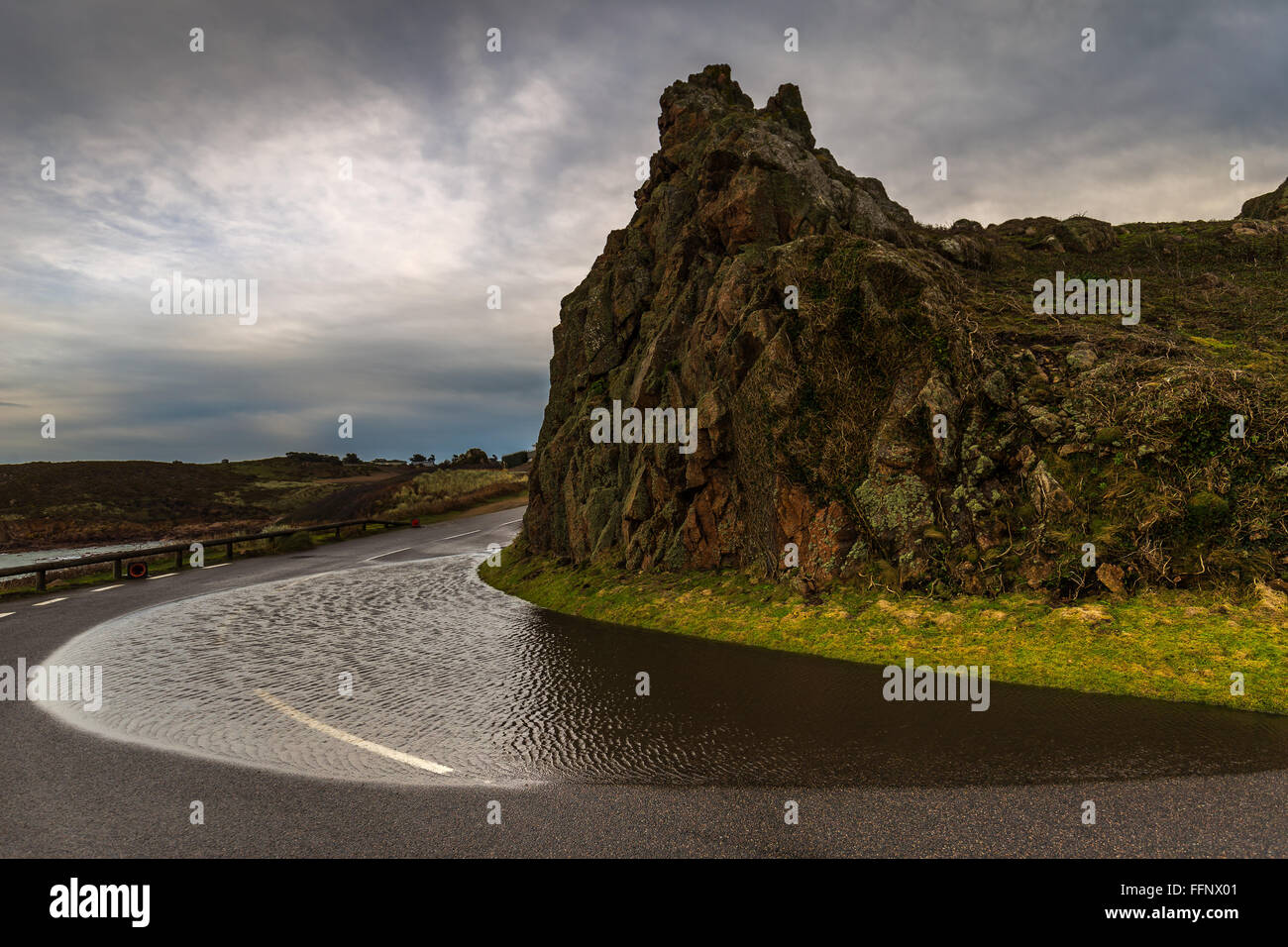 Flooded water channel hi-res stock photography and images - Alamy