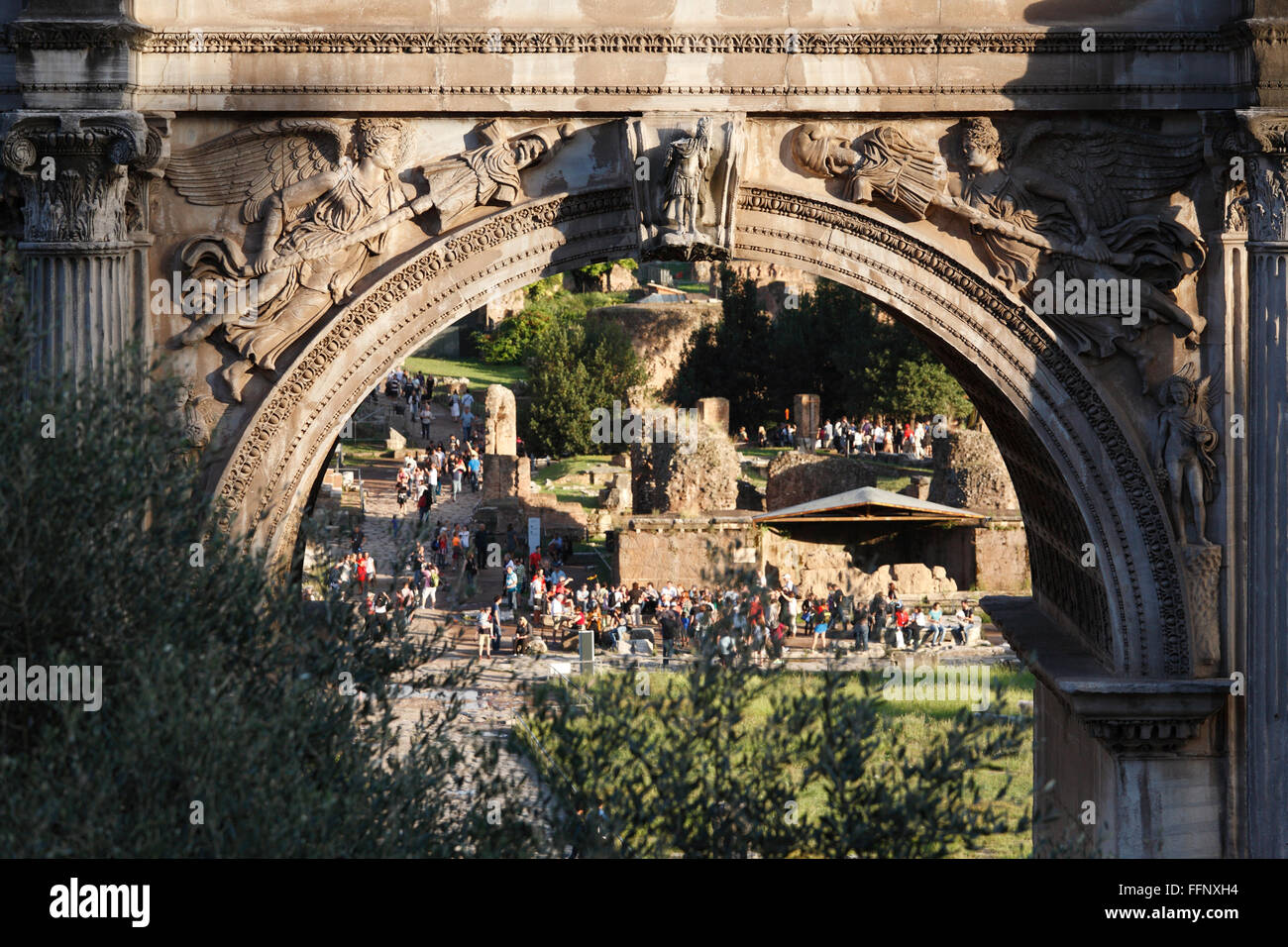 Septimius severus arch hi-res stock photography and images - Alamy