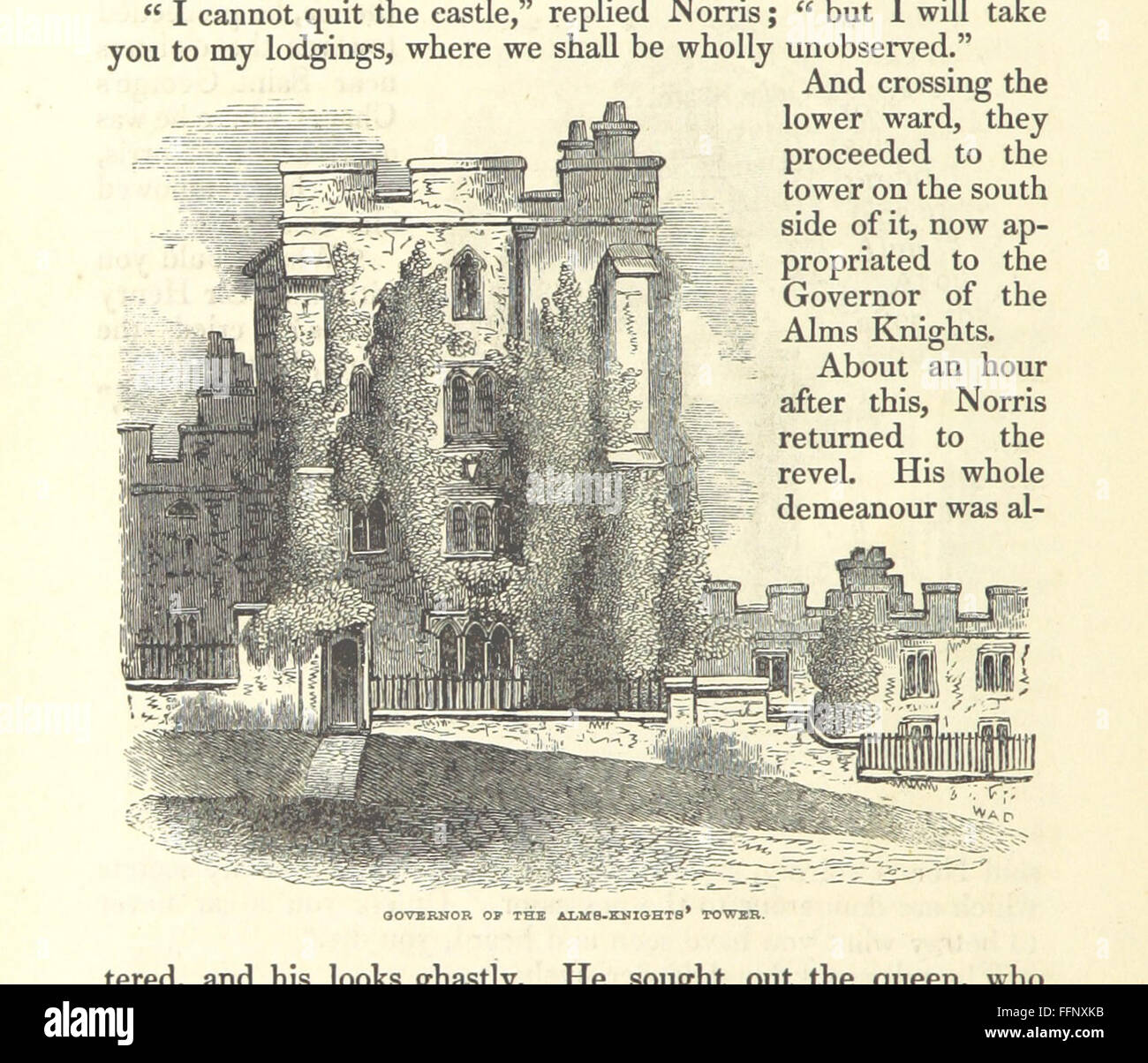 A historical romance set in Windsor Castle, featuring three plates by G ...