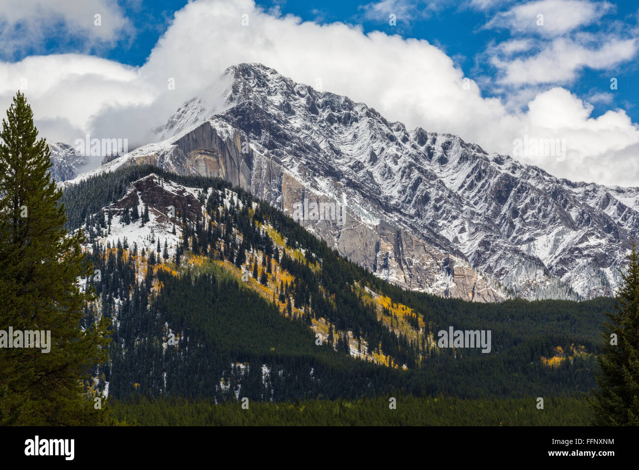 Mount Ishbel, Sawback Range, Banff Nationalpark, Alberta, Canada Stock ...