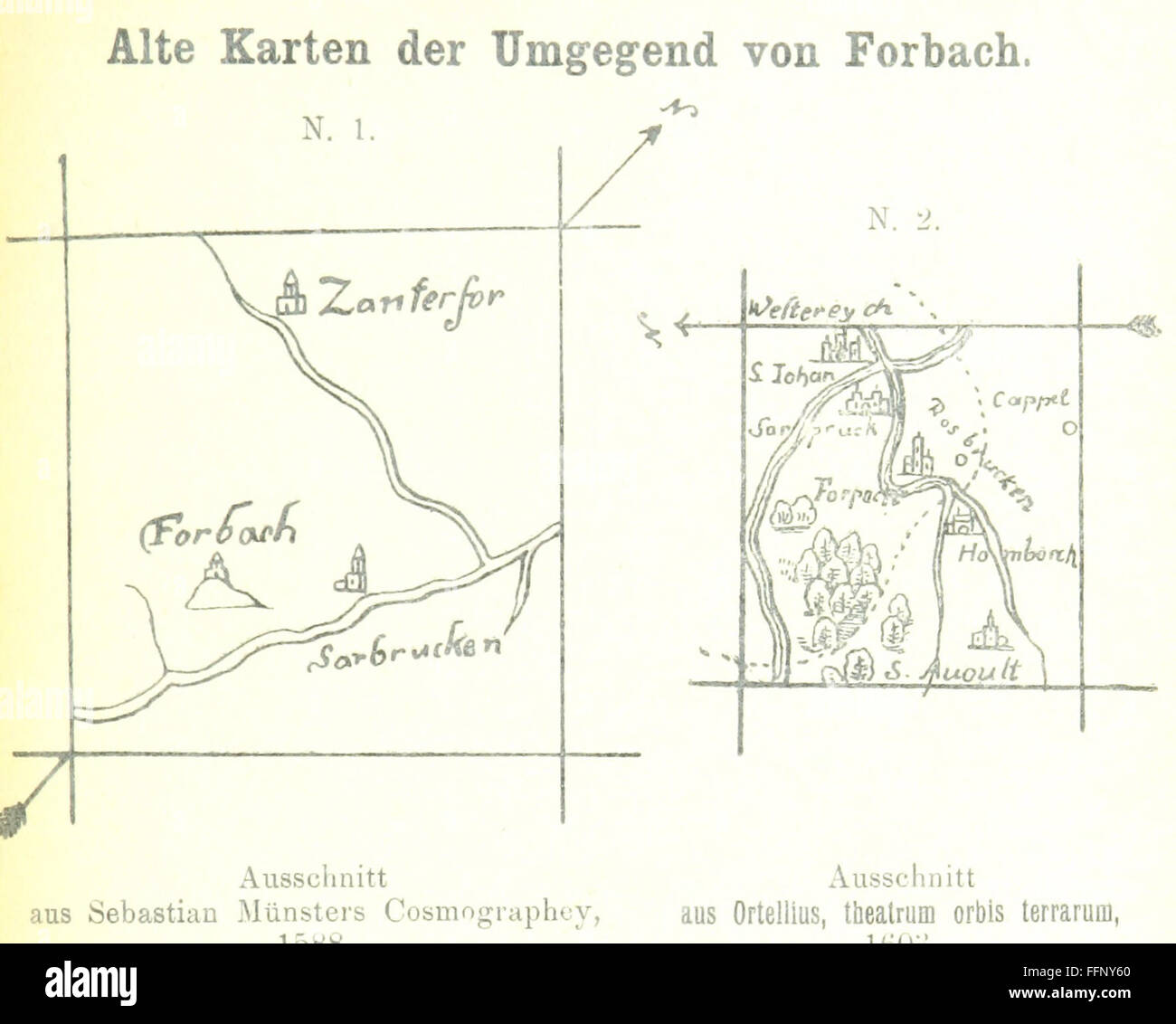 'Geschichte des Schlosses, der Herrschaft und der Stadt Forbach' is a ...