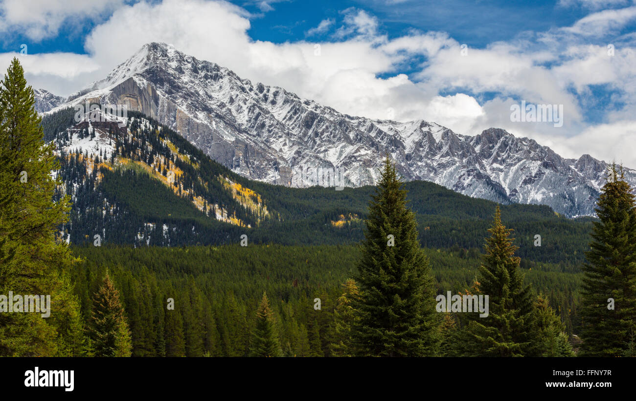 Mount Ishbel, Sawback Range, Banff Nationalpark, Alberta, Canada Stock ...