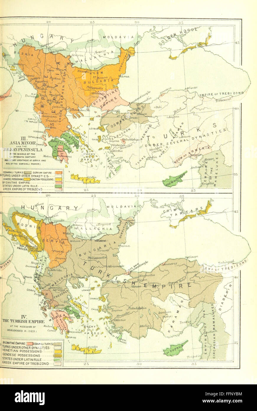 This photograph features a page from 'History for Ready Reference,' a ...