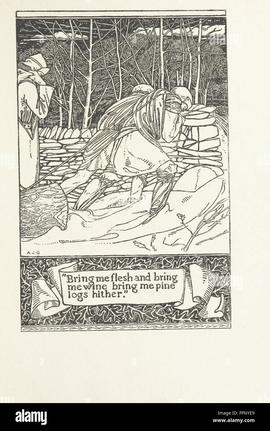 This illustrated edition of the carol 'Good King Wenceslas' features ...
