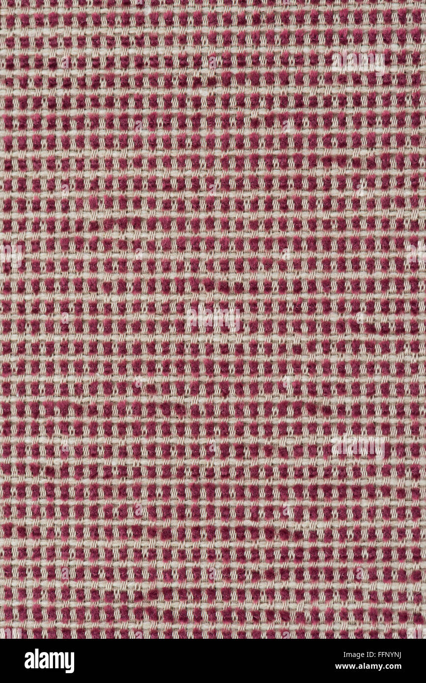 Closeup detail of red woven texture background Stock Photo - Alamy