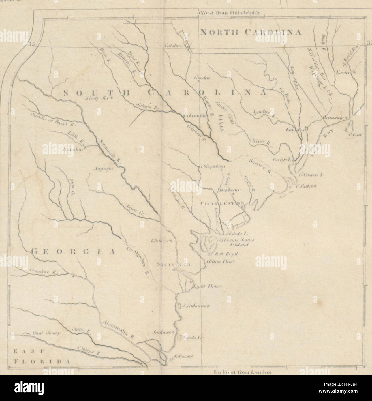 Map of america 1796 hi-res stock photography and images - Alamy