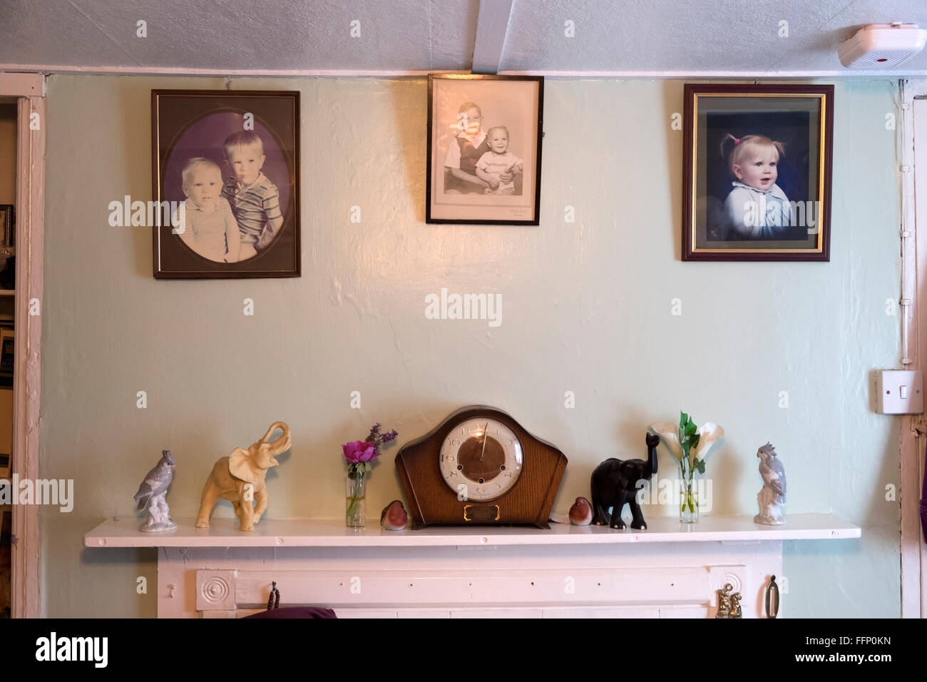 Living room wall Stock Photo - Alamy