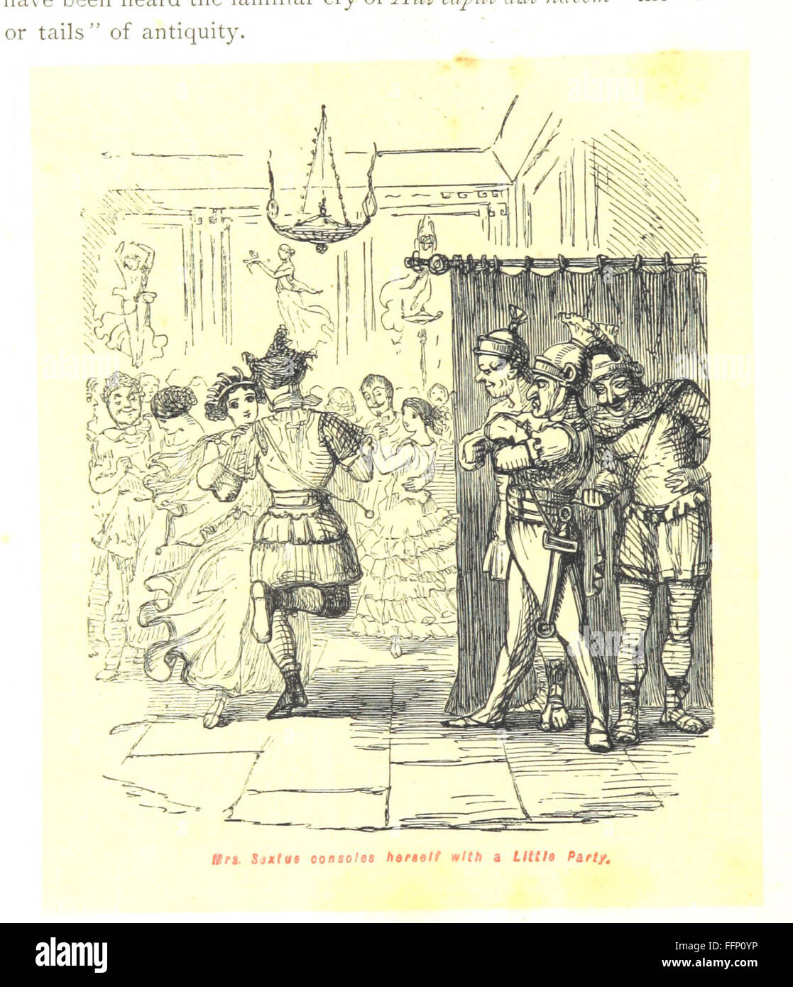 The Comic History of Rome, illustrated by John Leech, is a humorous ...