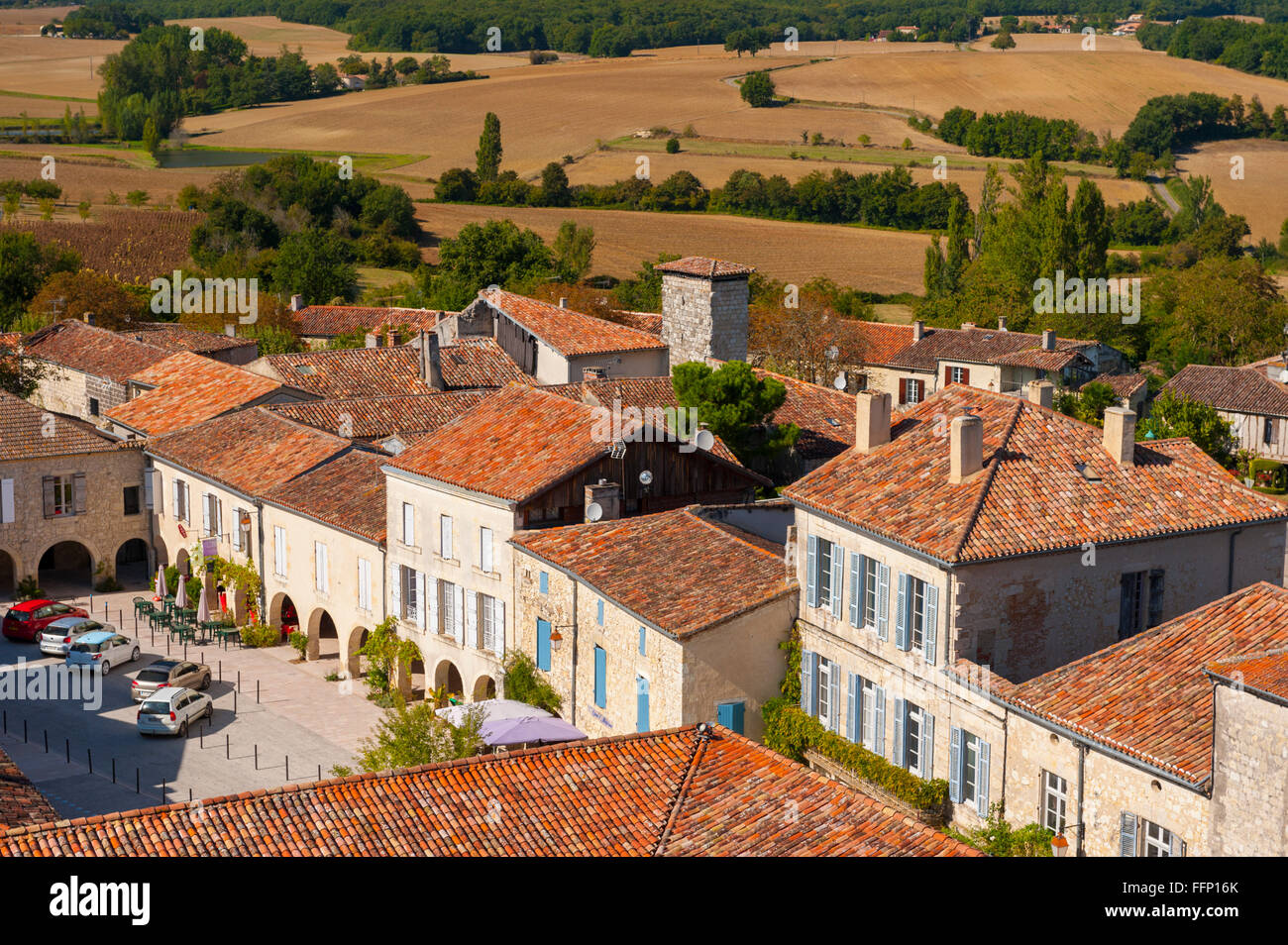 France, Gers (32), village of La Romieu on the way of Saint Jacques de ...