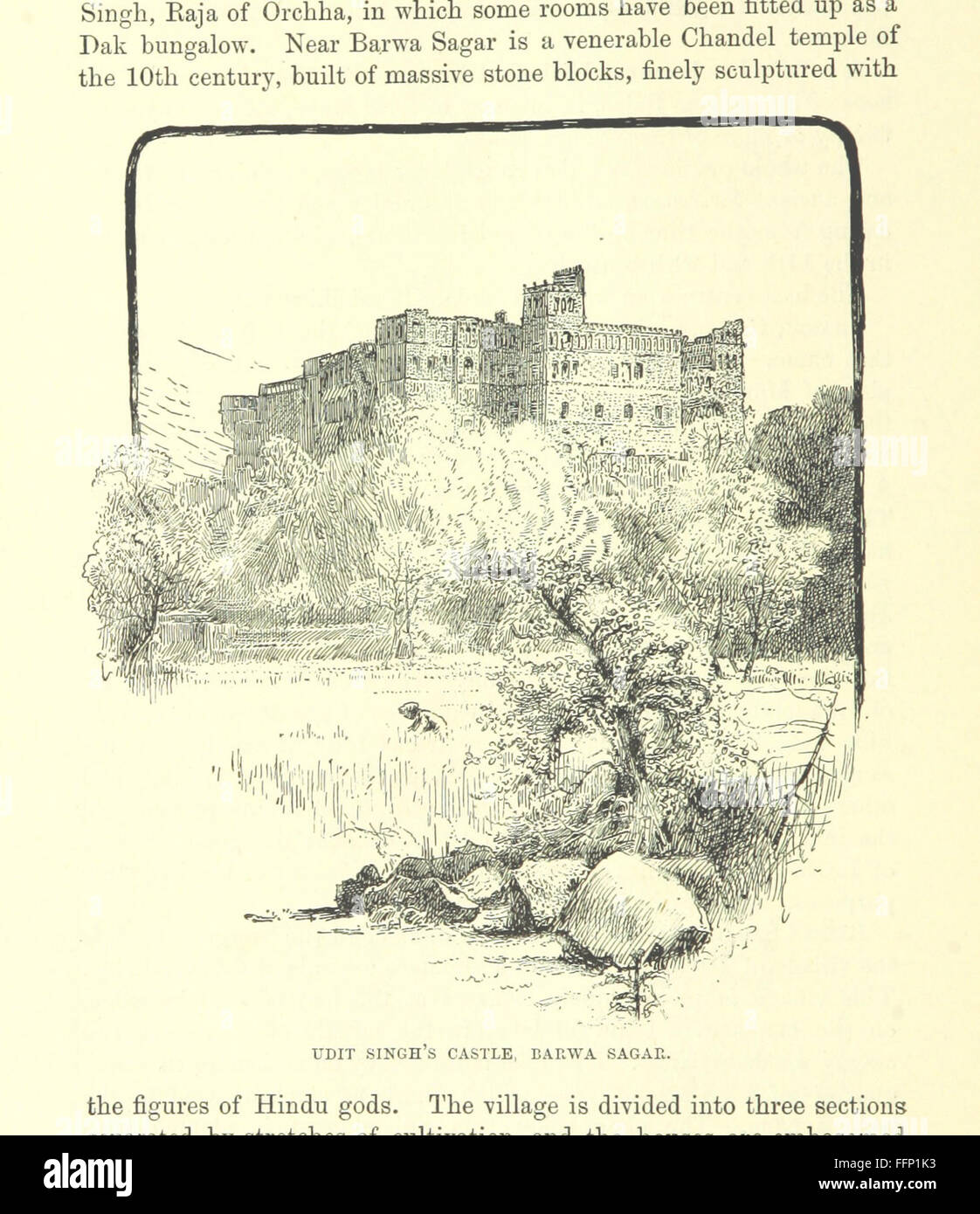 This vintage guidebook offers a picturesque description of India ...