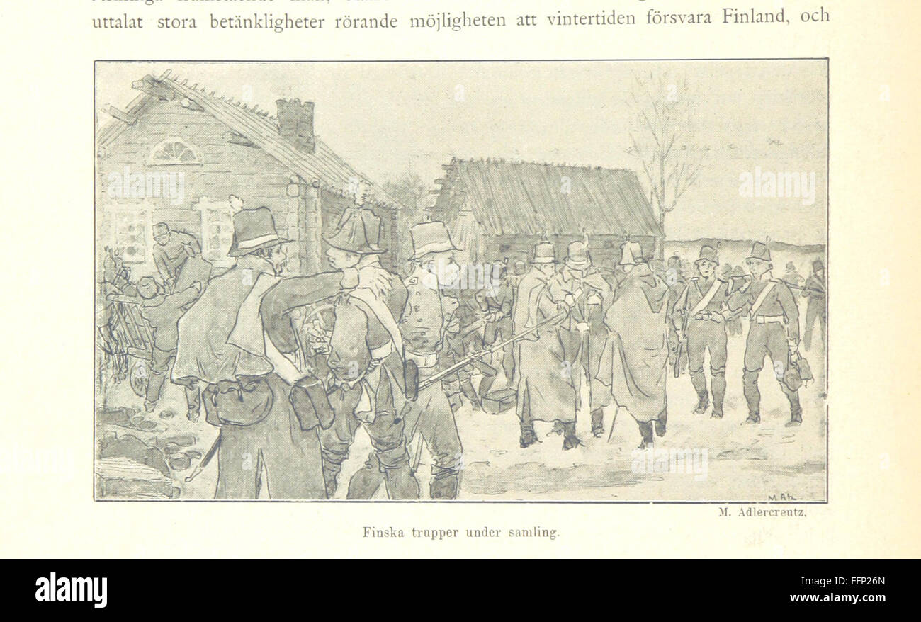 'Finska Kriget 1808-1809' is an illustrated account of the Finnish War ...