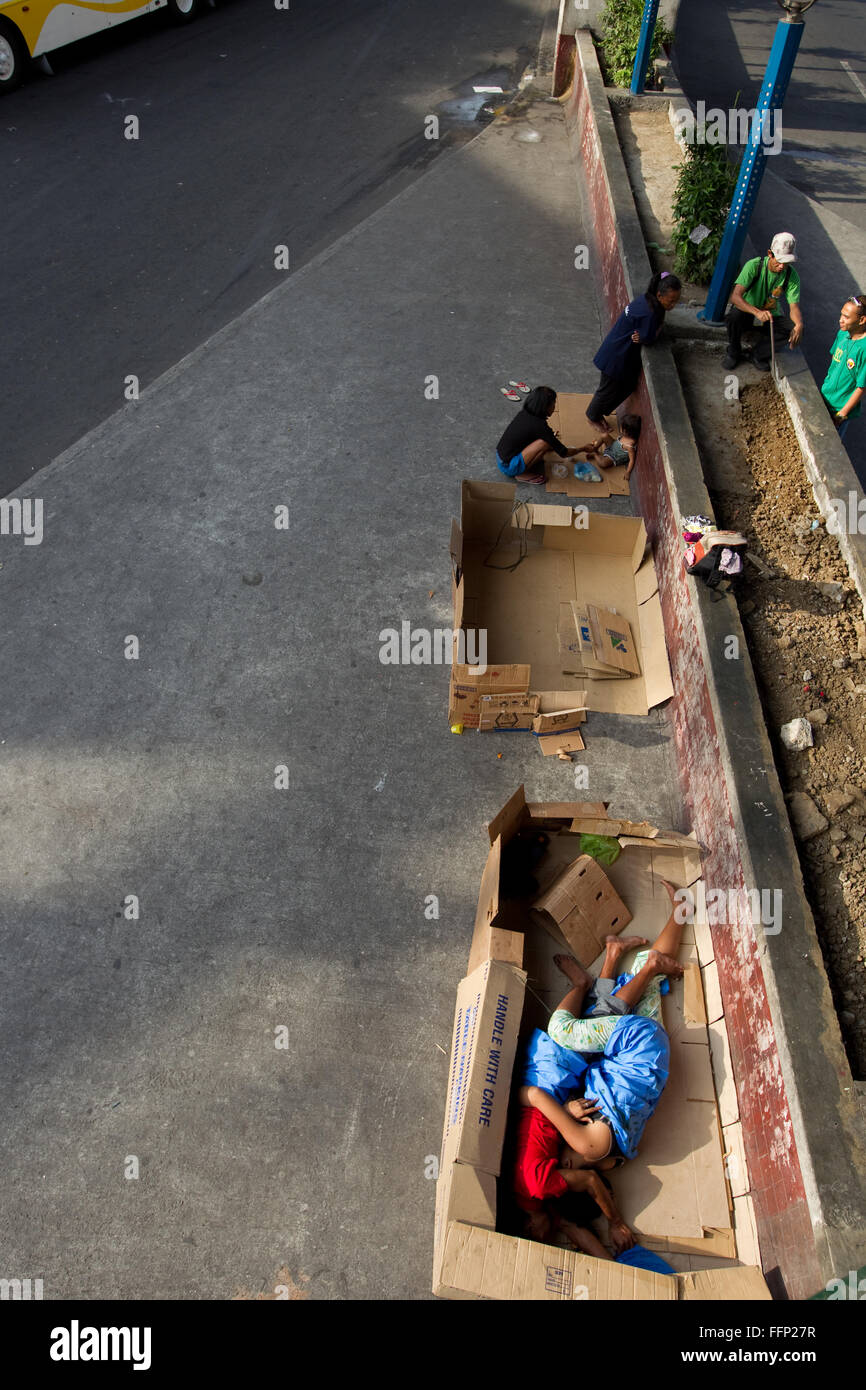 Within Philippine Cities homeless people,which include children ...