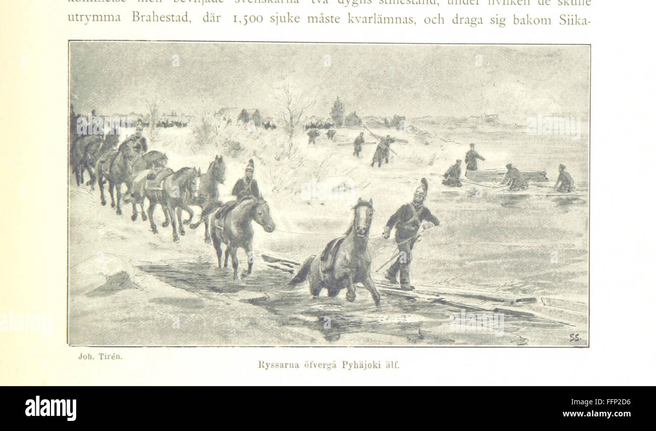 'Finska Kriget' covers the history of the Finnish War of 1808-1809, a ...