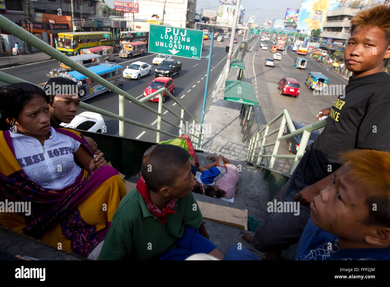 Within Philippine Cities homeless people,which include children ...