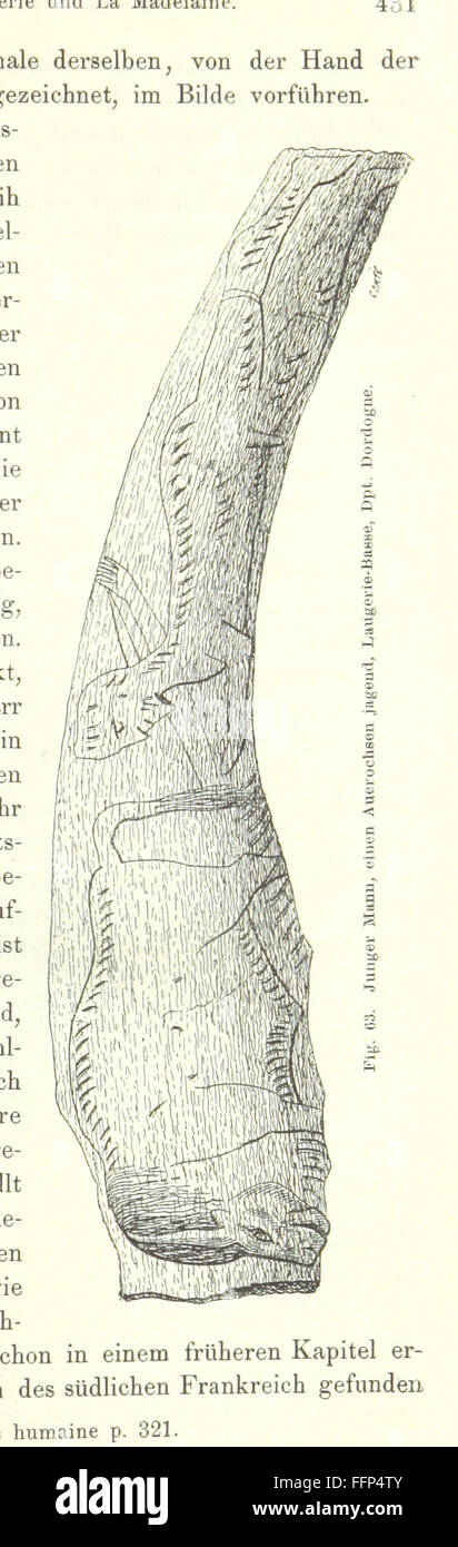 'Die ersten Menschen und die prähistorischen Zeiten' is a vintage book ...