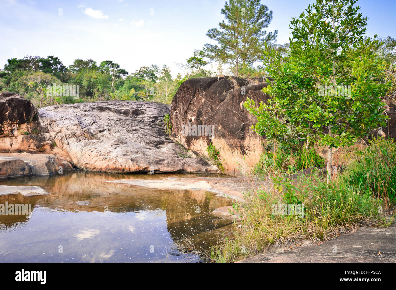 Rio on Pools - natural pools and set of small waterfalls in Mountain ...