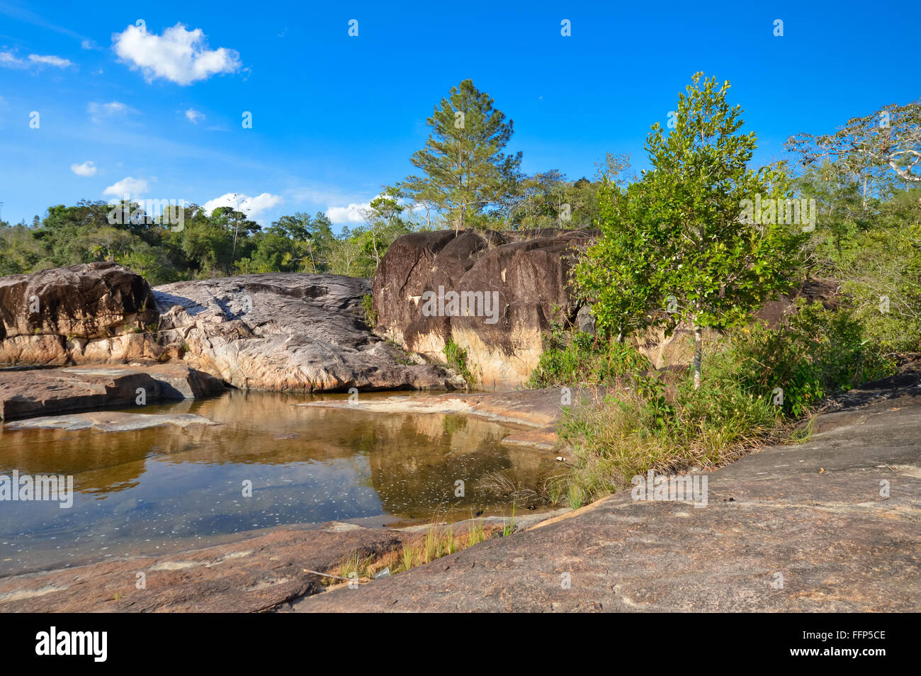 Rio on Pools - natural pools and set of small waterfalls in Mountain ...