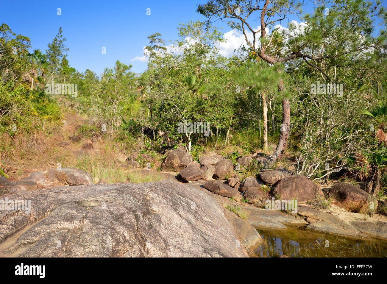 Rio on Pools - natural pools and set of small waterfalls in Mountain ...