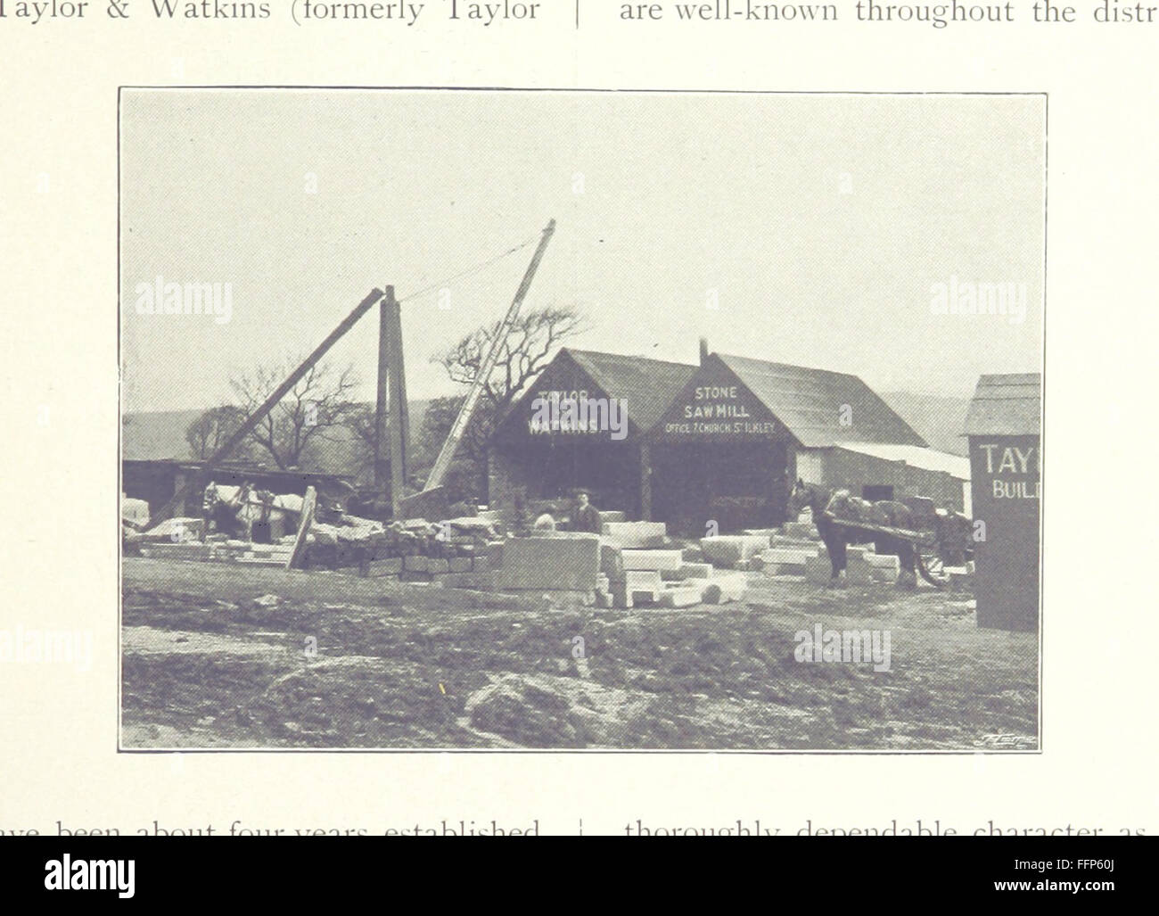 This illustrated guide covers the towns of Ilkley, Otley, and ...