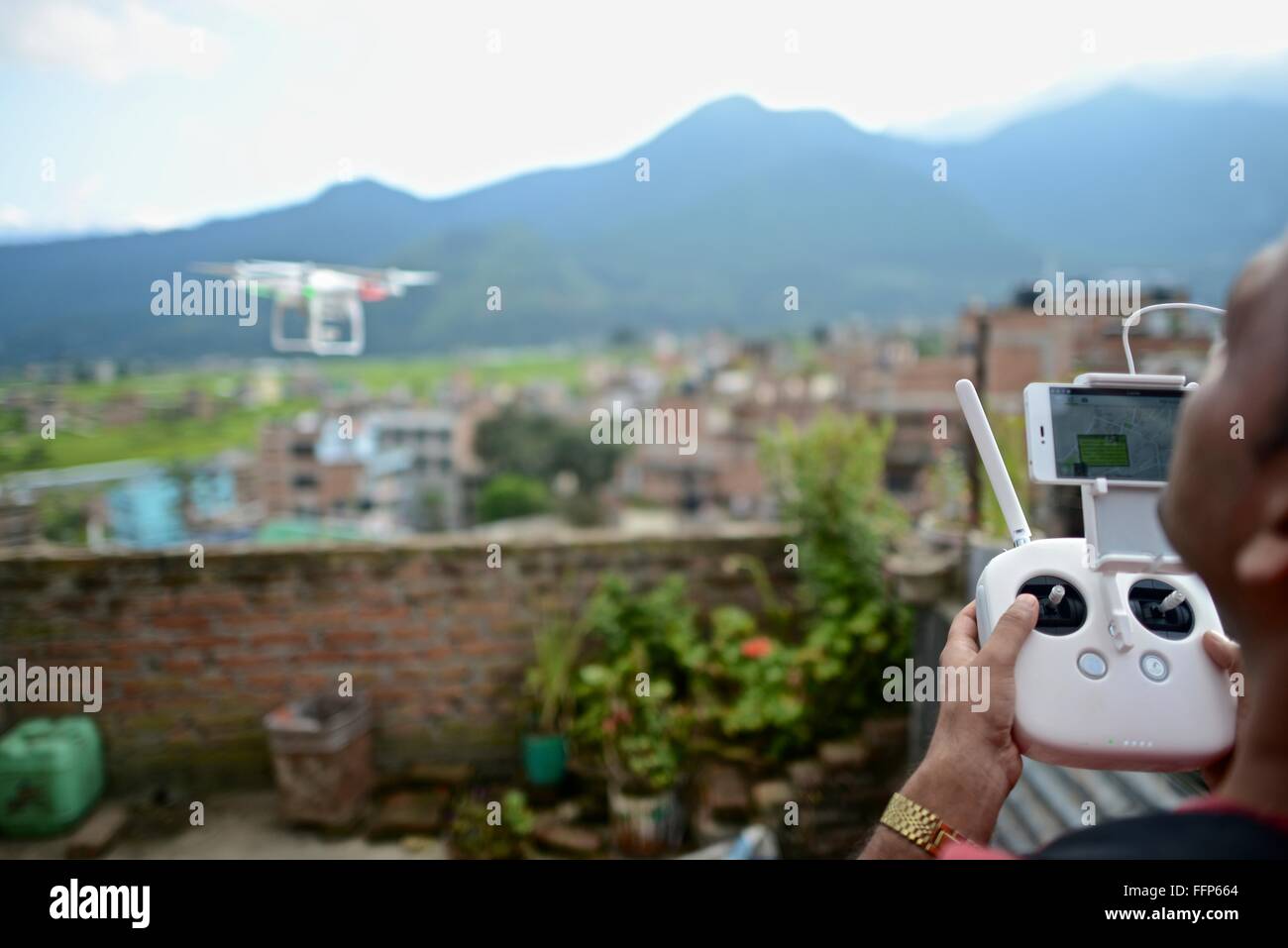 Humanitarian efforts using drone technology to create accurate maps and ...