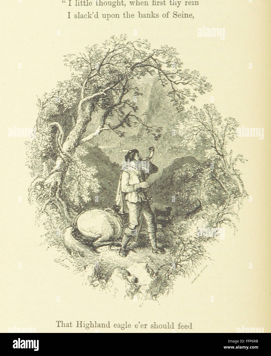 Lady lake poem sir hi-res stock photography and images - Alamy