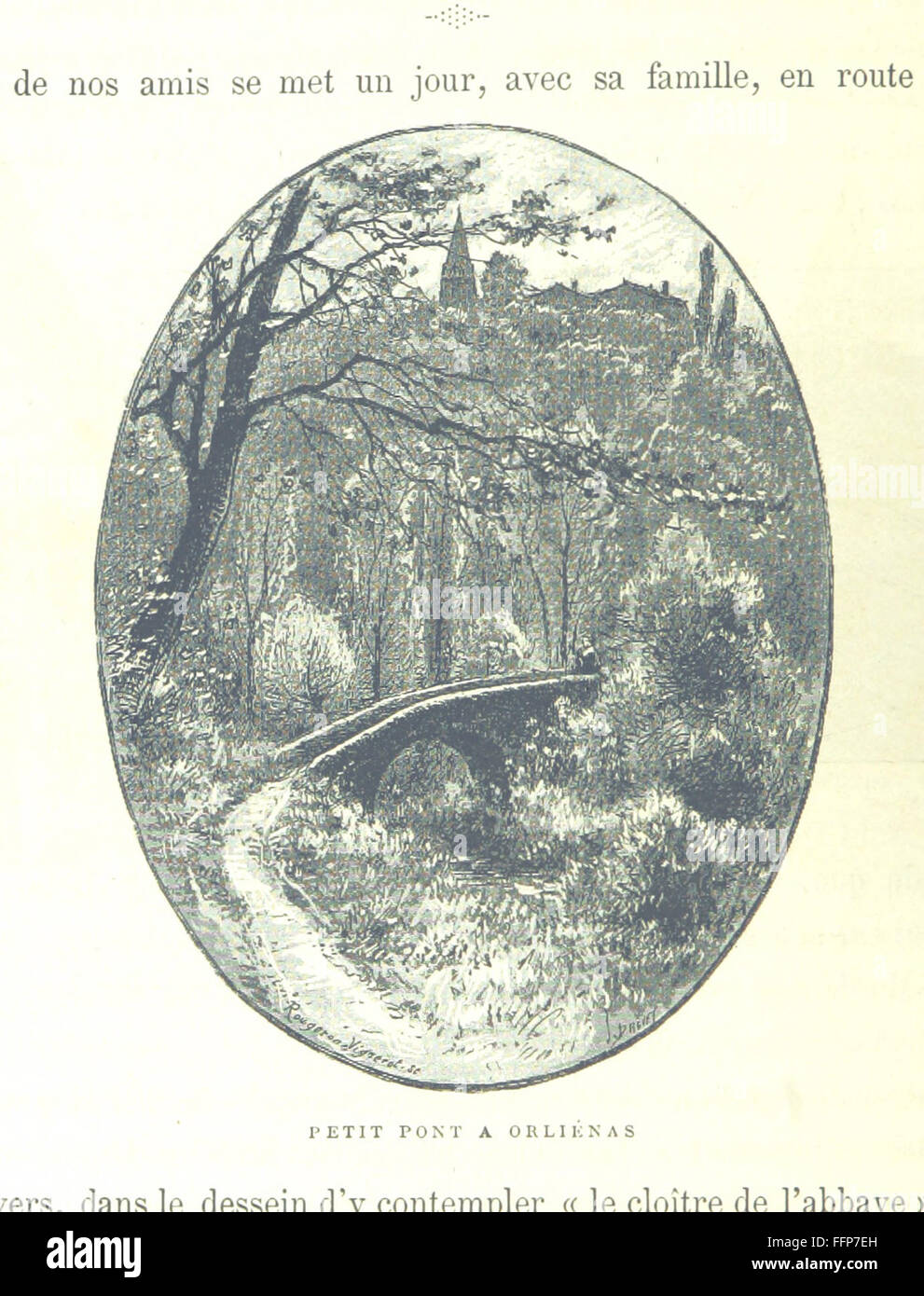 This French-language book, 'Aux Environs de Lyon,' provides a detailed ...