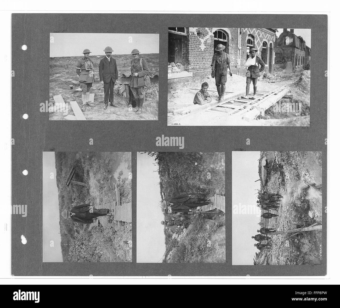 This official Canadian War Photographs volume features a collection of ...