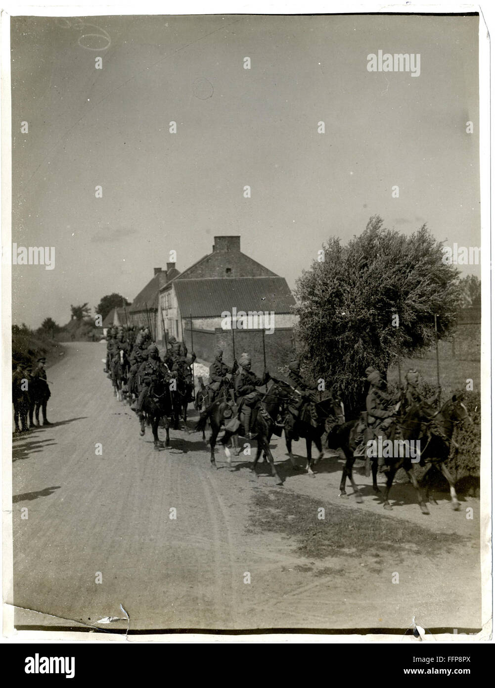 This vintage book features photographs of the village of Linghem ...