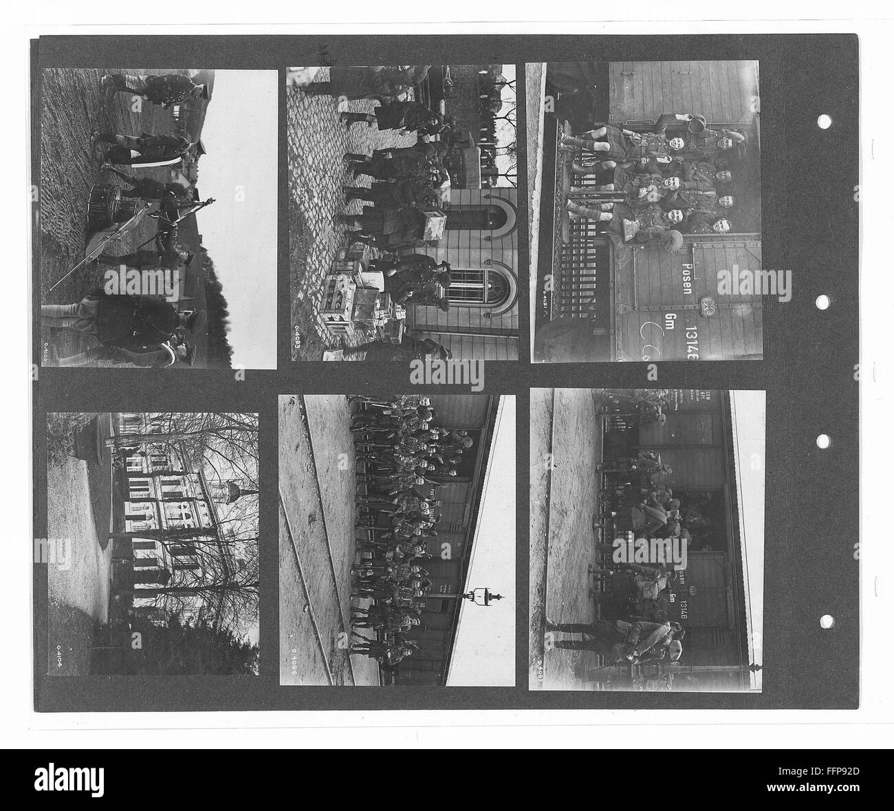 A page from 'Canadian Official War Photographs; Volume 4', showcasing a ...