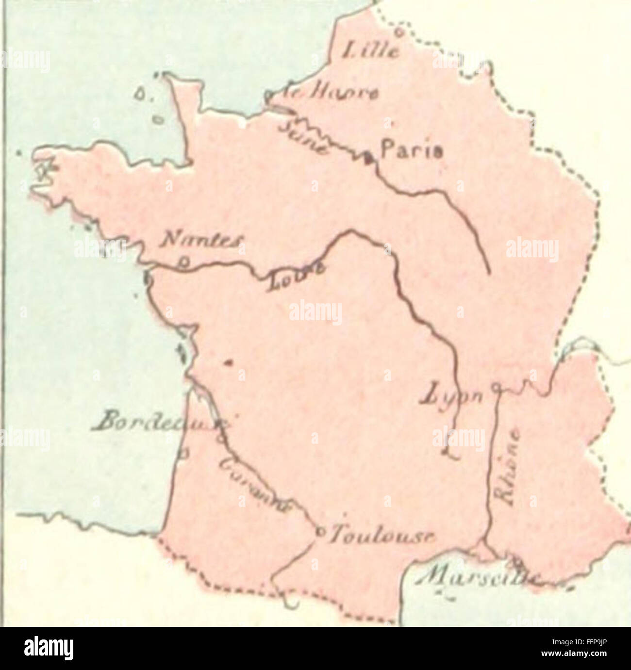 This vintage French book, 'Géographie Générale,' provides a ...