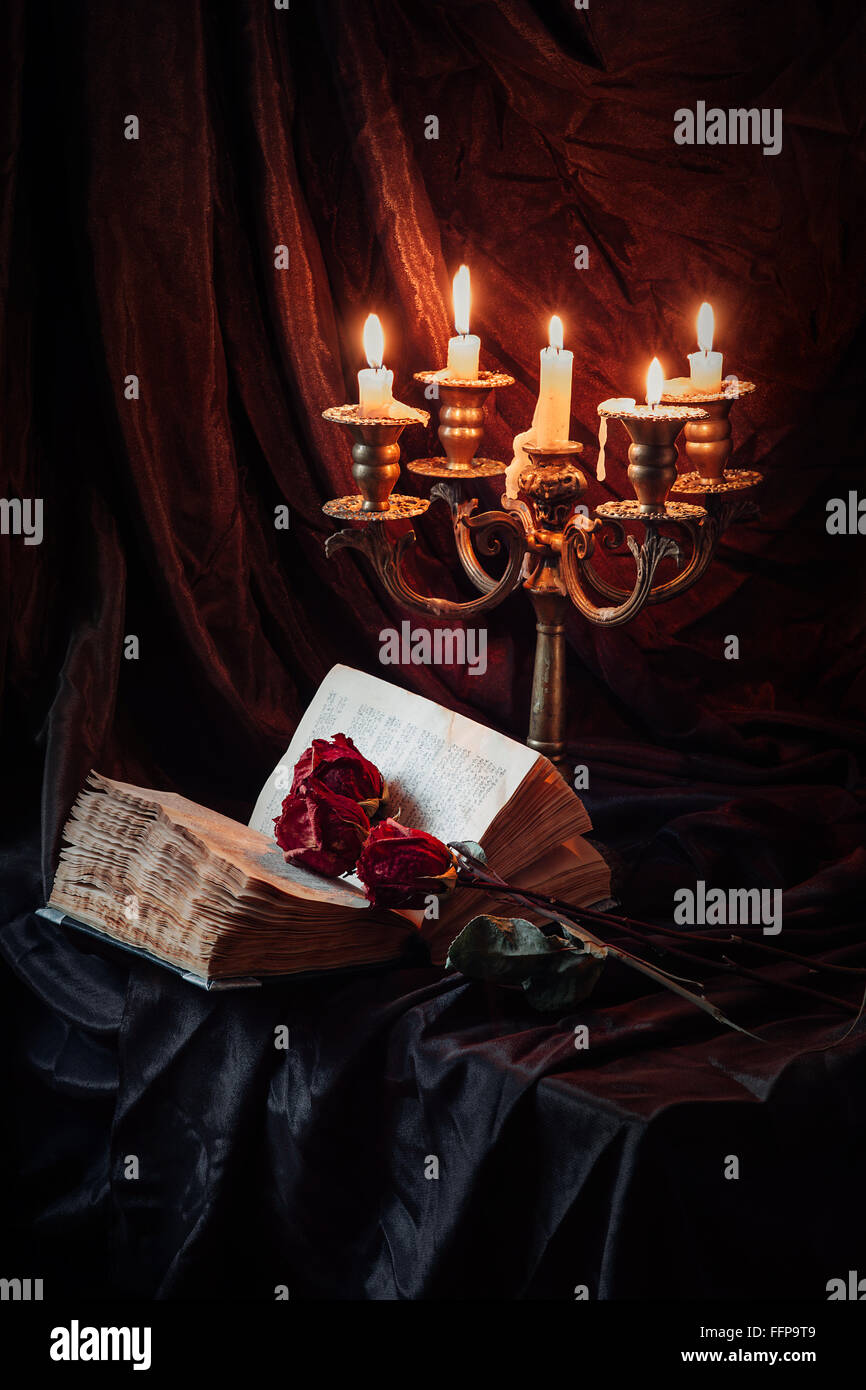 Gothic still life hi-res stock photography and images - Alamy