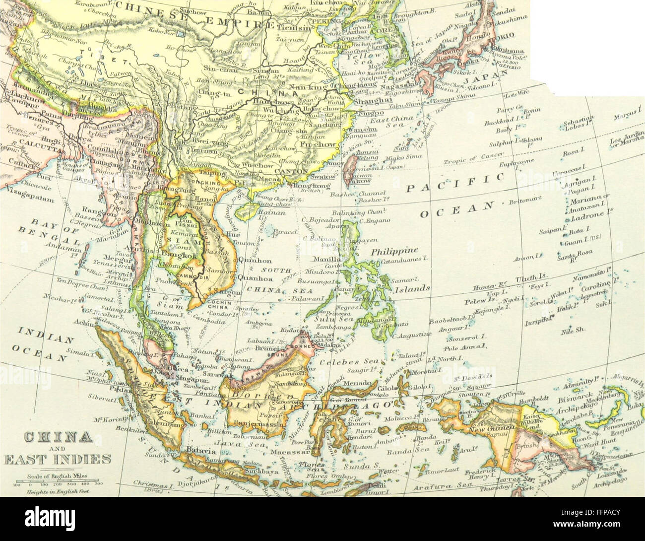 Map extent british empire hi-res stock photography and images - Alamy