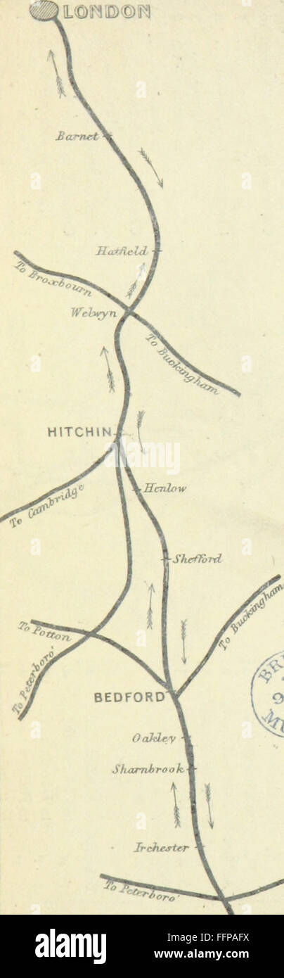 Manchester railway map hi-res stock photography and images - Alamy