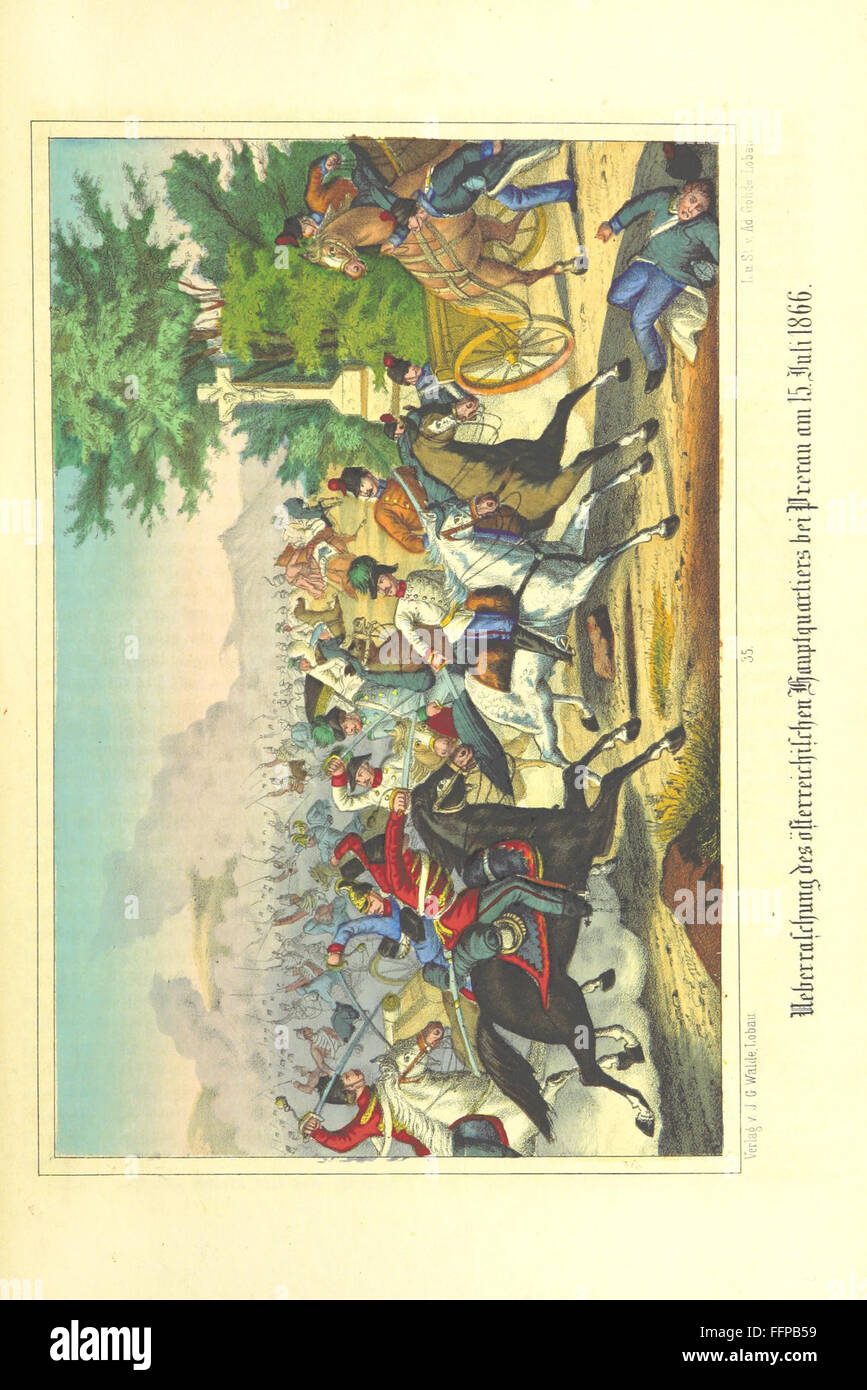 This illustrated memorial book chronicles the military events of 1866 ...